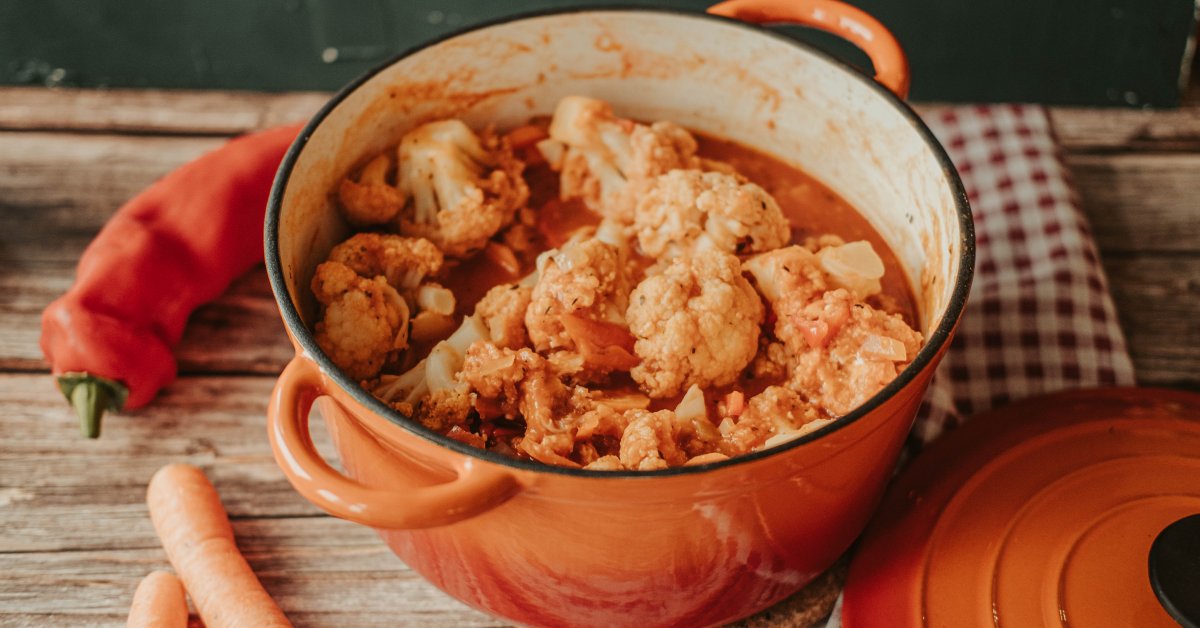 Quick and Easy Cauliflower Stew | Yuzu Bakes