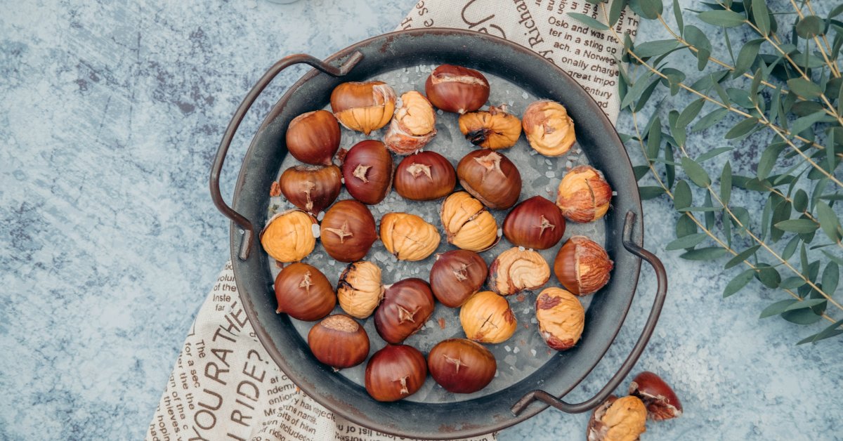 Roasted Chestnuts | Yuzu Bakes