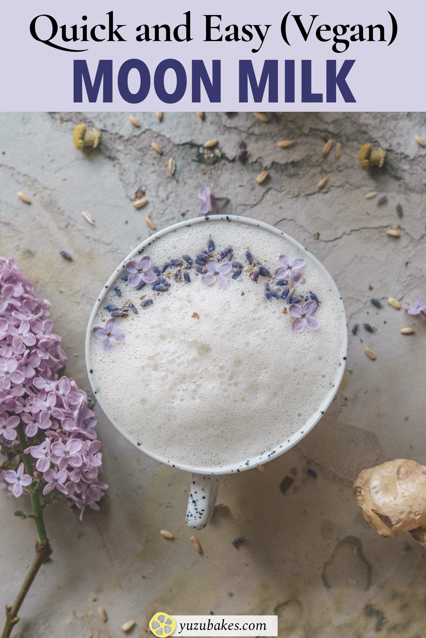 Soothing Moon Milk (2 ways) | Yuzu Bakes