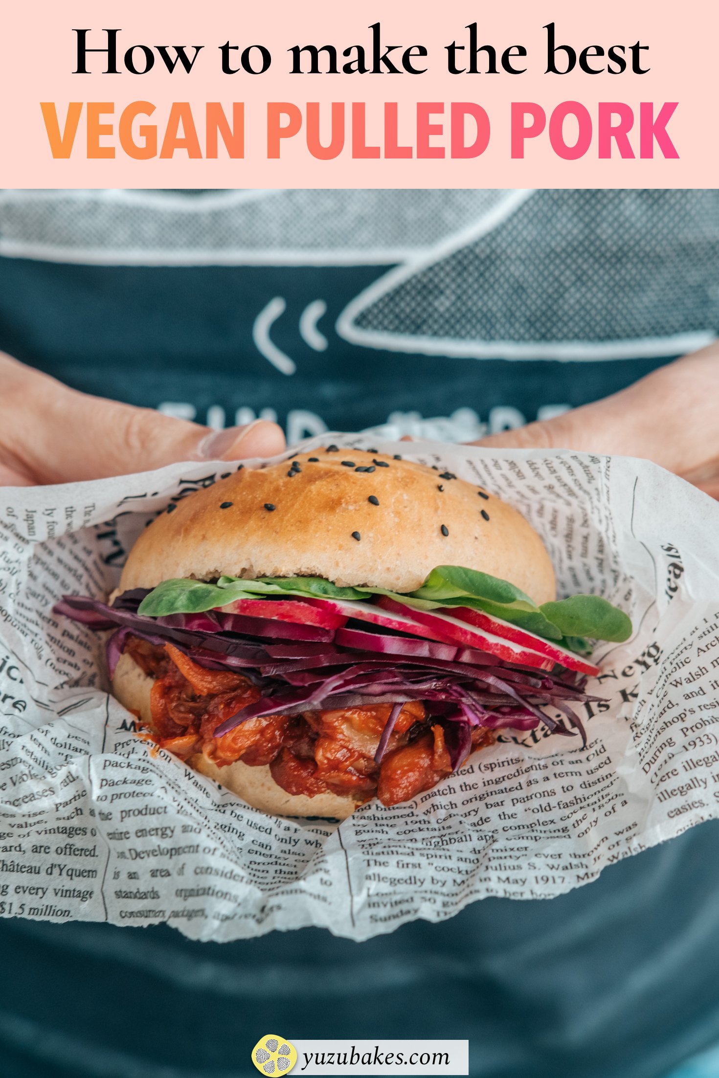 Easy Vegan Pulled Pork | Yuzu Bakes