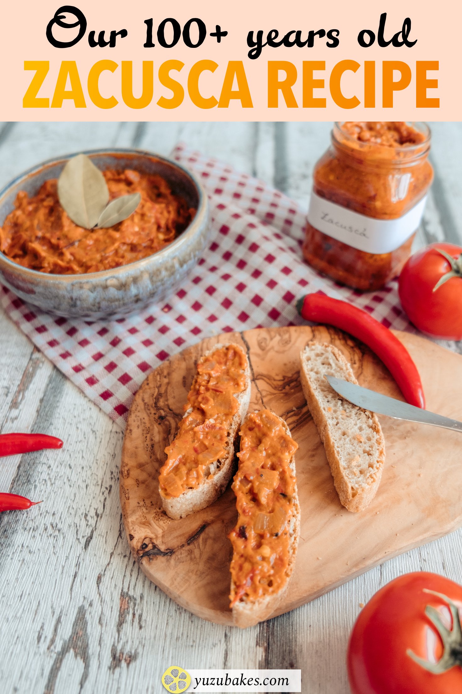 Authentic Zacusca (100+ year old Romanian recipe) | Yuzu Bakes