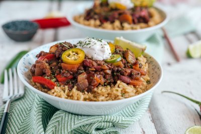 Vegan Chili sin Carne | Yuzu Bakes