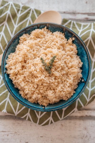 Delicious Vegan Barley Rice | Yuzu Bakes