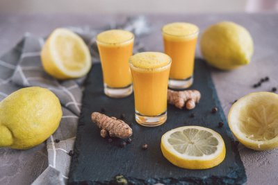Quick & Easy Turmeric Shot | Yuzu Bakes