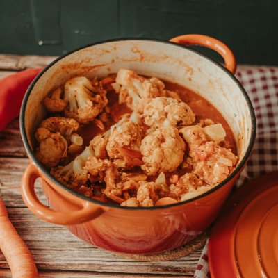 Quick and Easy Cauliflower Stew | Yuzu Bakes