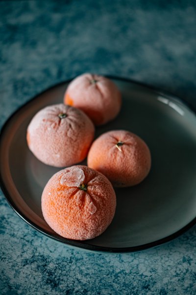 Vegan Frozen Mikan Sorbet | Yuzu Bakes