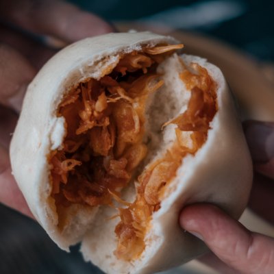 Vegan Jackfruit Bao Buns | Yuzu Bakes