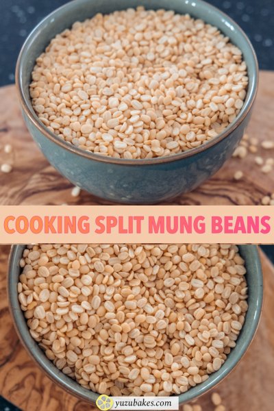 How to Cook Split Mung Beans | Yuzu Bakes