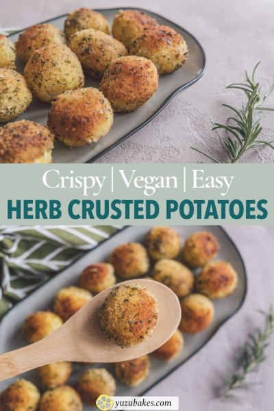 Quick and Easy Herb Breaded Potatoes (perfect for dinner parties ...