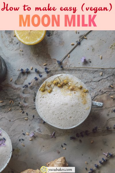 Soothing Moon Milk (2 ways) | Yuzu Bakes