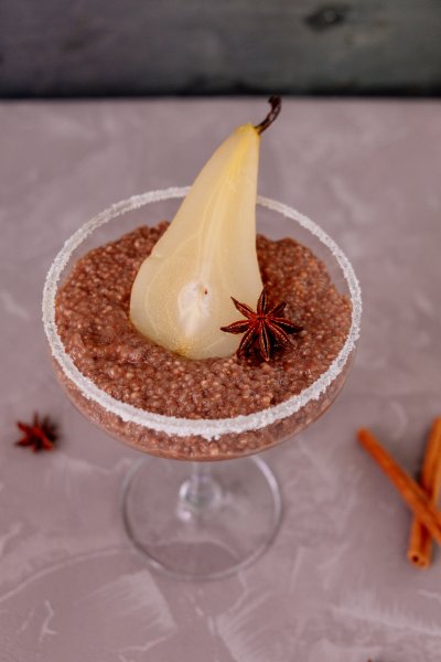 Quick and Easy Poached Pears | Yuzu Bakes