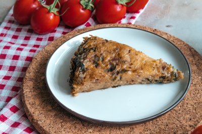 Baked Potato Rosti With Spinach | Yuzu Bakes