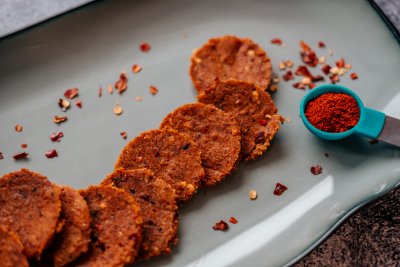Vegan Pepperoni | Yuzu Bakes