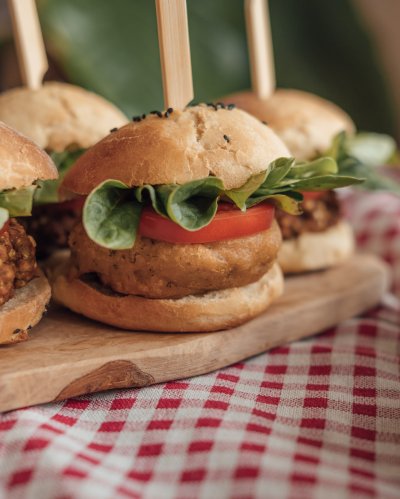 Delicious Vegan Sliders | Yuzu Bakes