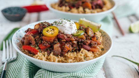 Vegan Chili sin Carne | Yuzu Bakes