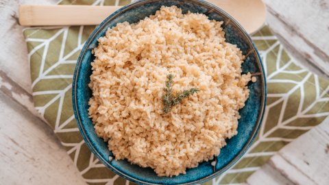 Delicious Vegan Barley Rice | Yuzu Bakes