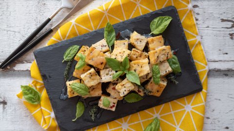 Delicious Lemon Tofu | Yuzu Bakes